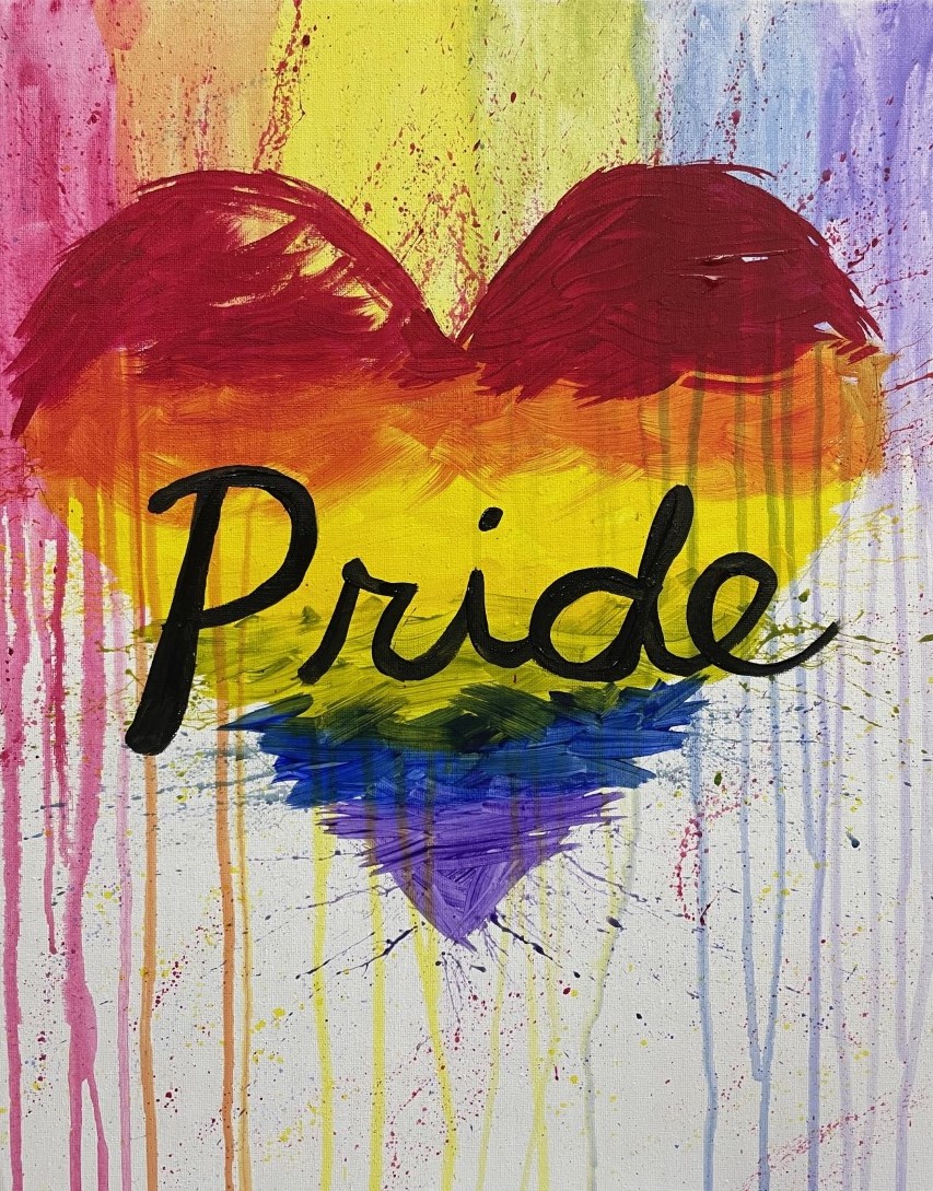Pride - Pinot's Palette Painting