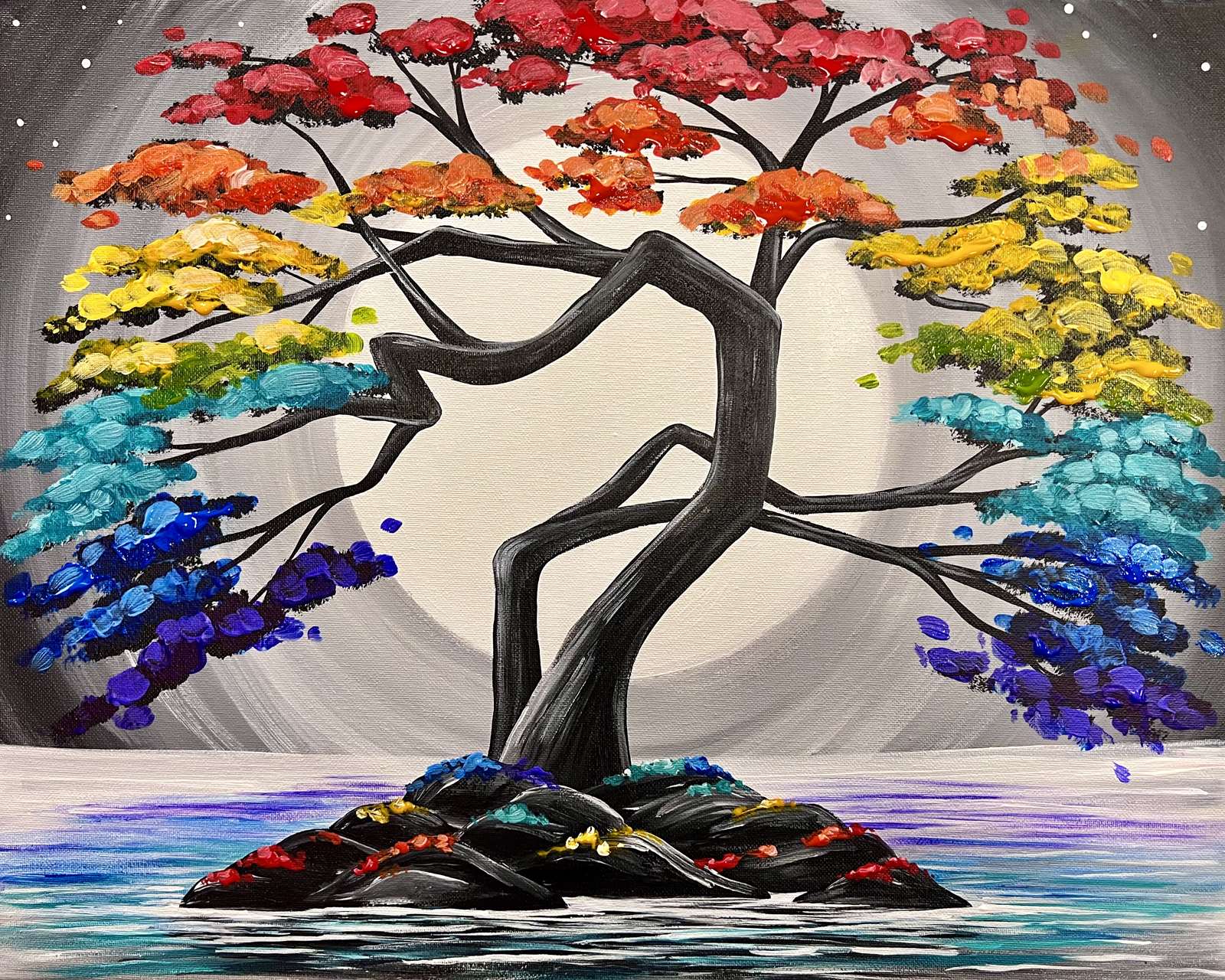 Prismatic Tree of Life - Mon, Jul 28 7PM at Town Square