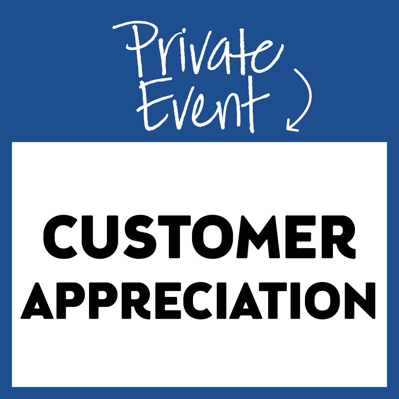 Private Event: Customer Appreciation - Wed, Apr 02 4:30PM at Washington ...