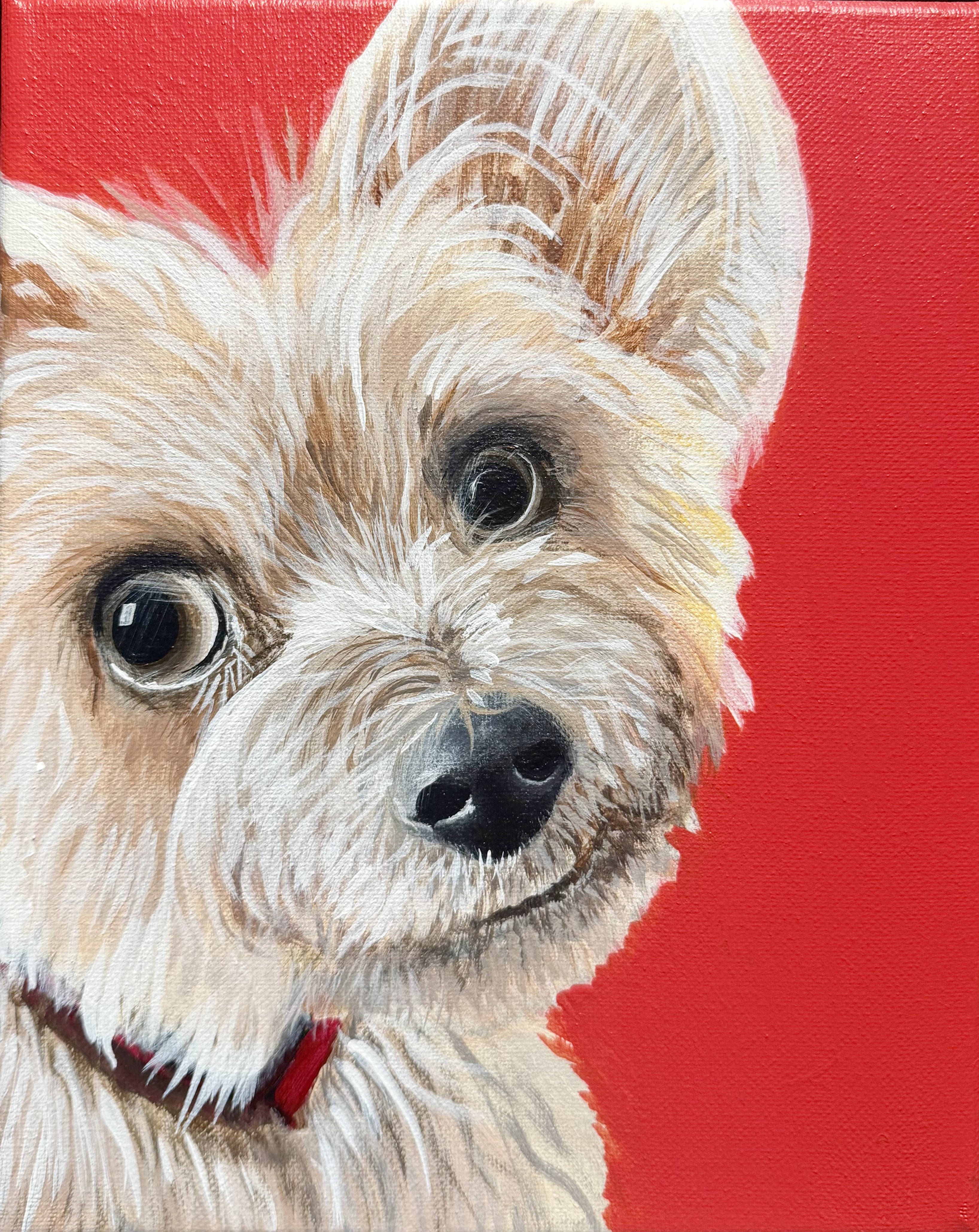 Project Pet Headshots - Pinot's Palette Painting