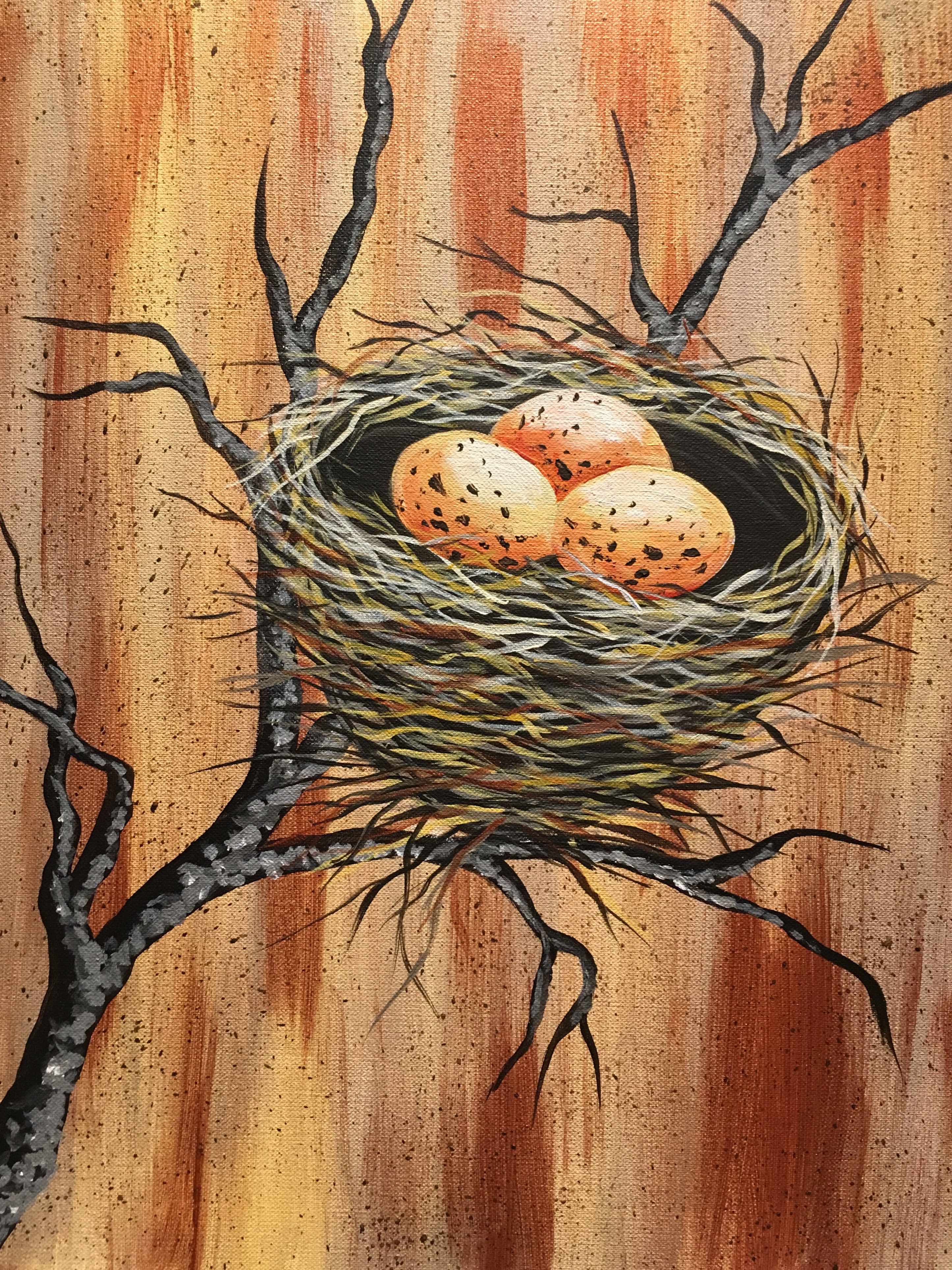 Ready To Hatch - Pinot's Palette Painting