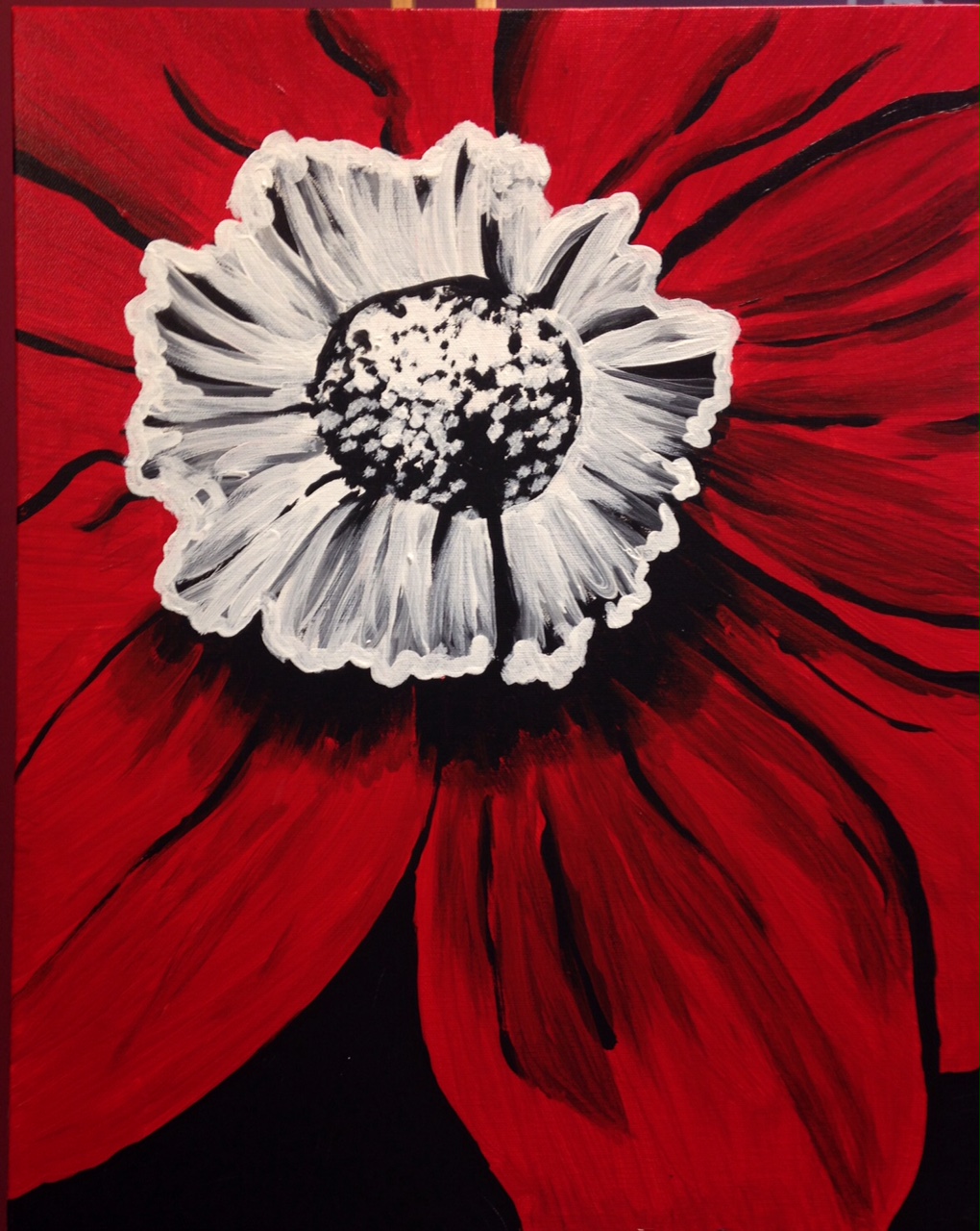 Regal Red - Pinot's Palette Painting