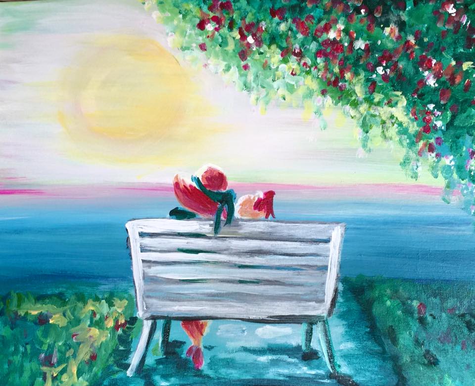 Remember When - Pinot's Palette Painting