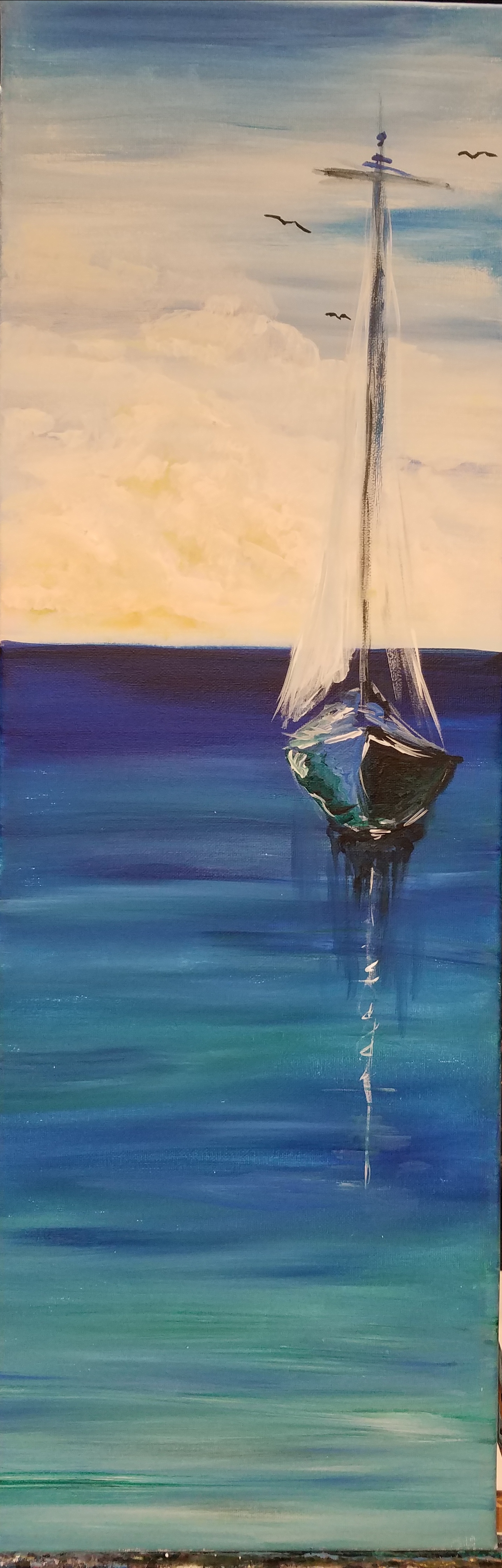 Seas the Day - Pinot's Palette Painting