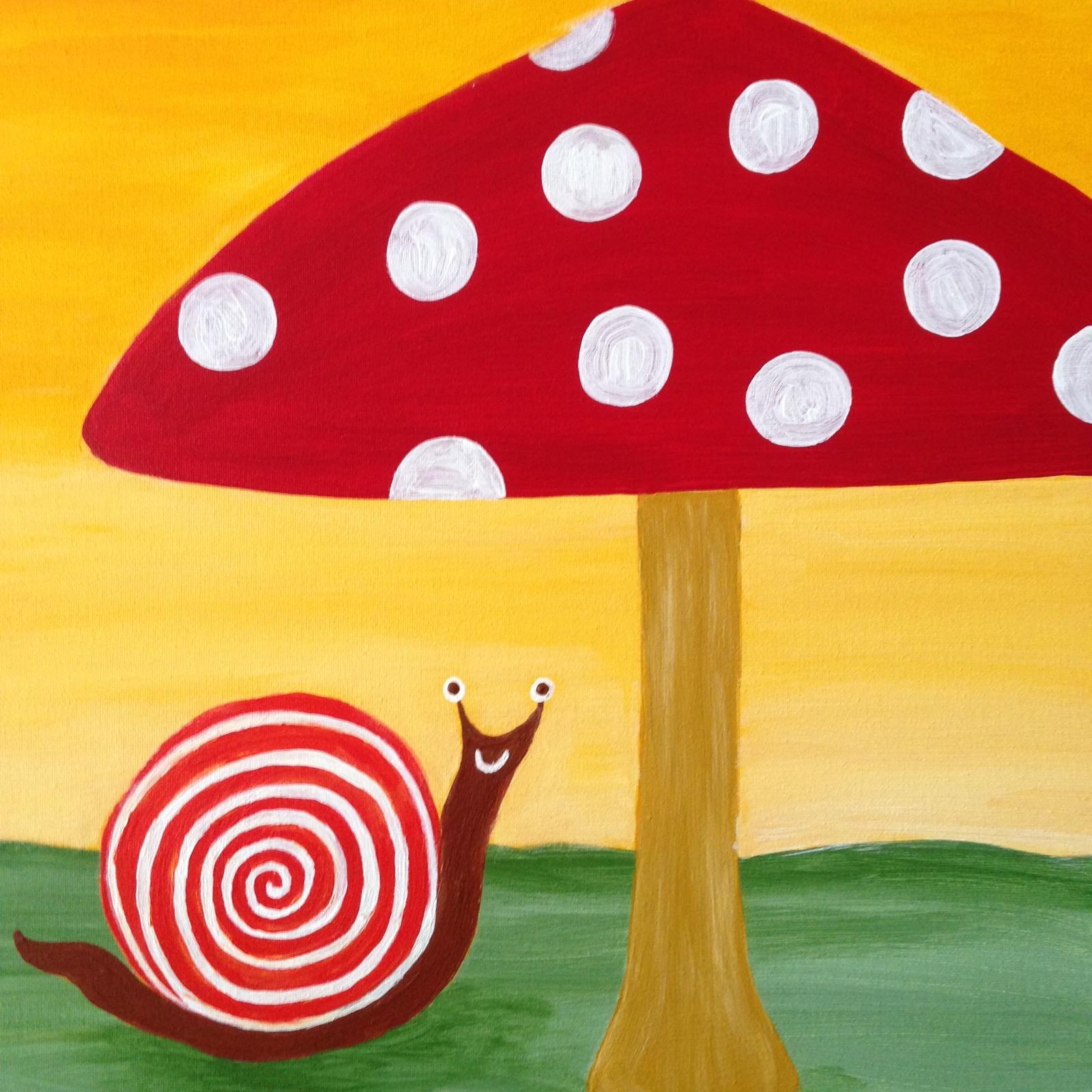 Shade for a Snail - Pinot's Palette Painting