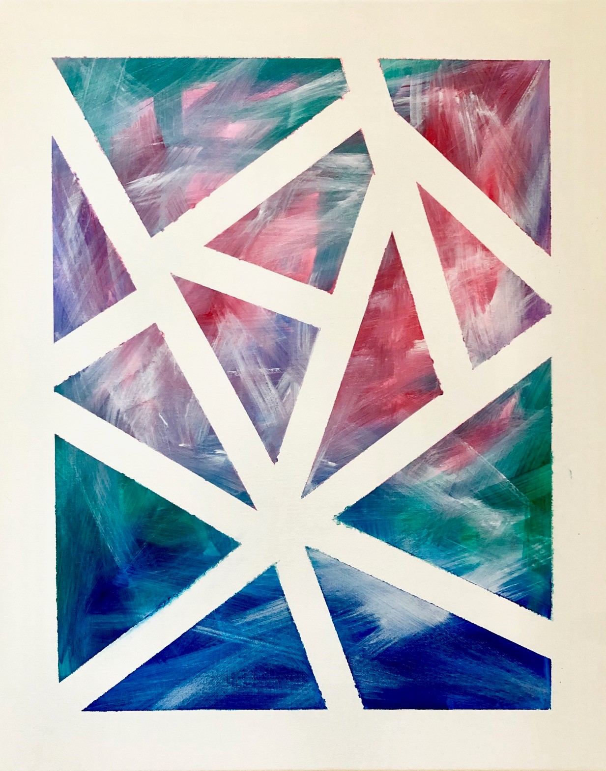 Silvia's Test Painting Two-- - Pinot's Palette Painting