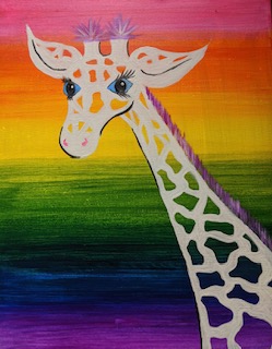 Spotty - Pinot's Palette Painting