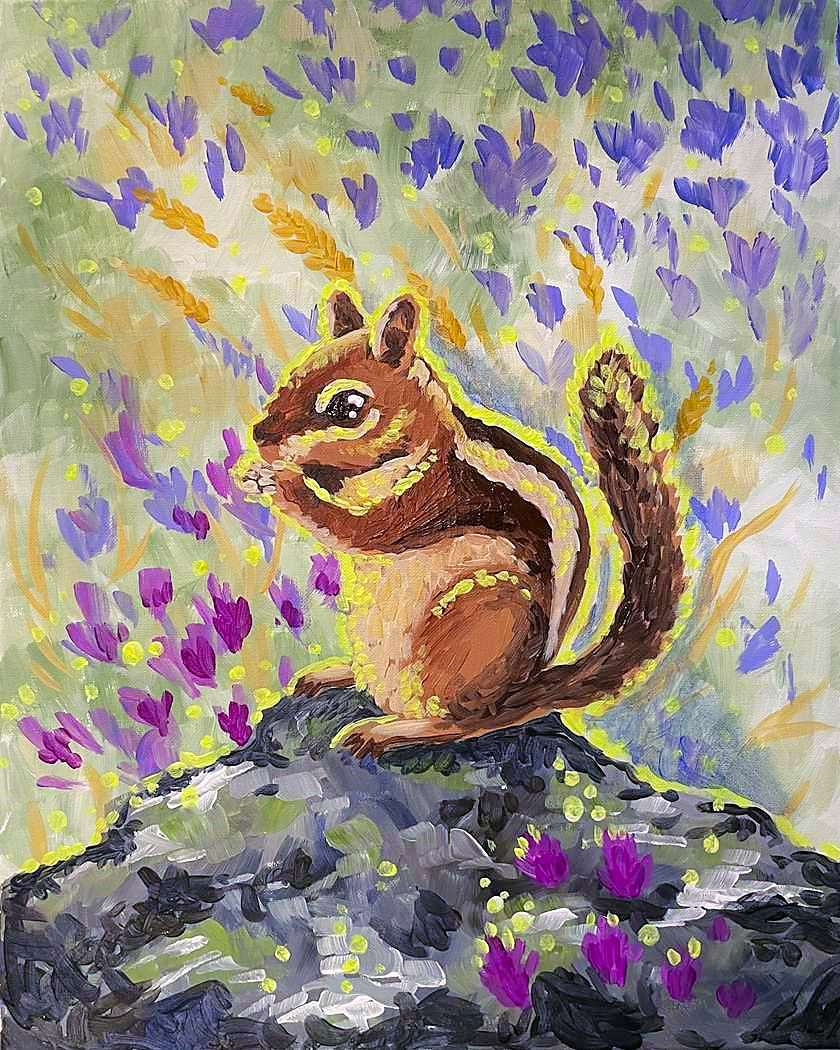 Spring Chipmunk - Sun, Mar 30 1PM at South Hill