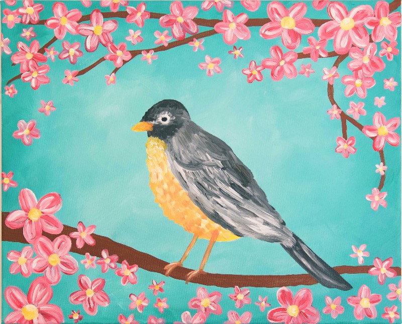 Spring’s Song - Pinot's Palette Painting