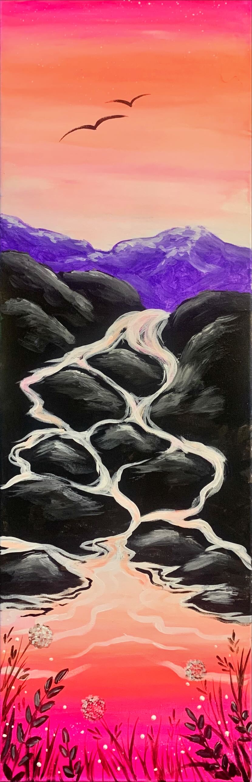 Springs Stream - Pinot's Palette Painting