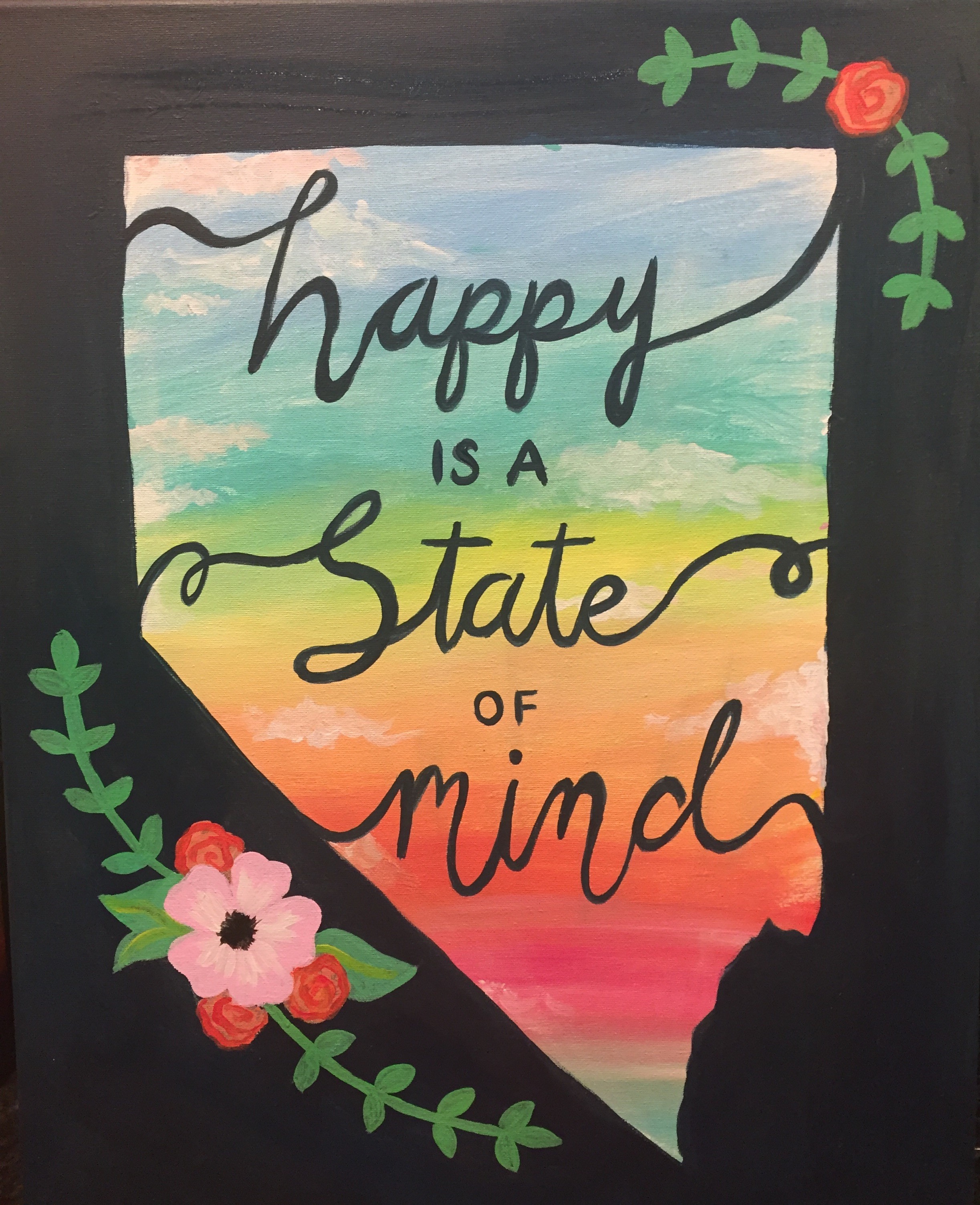 State of Mind - Pinot's Palette Painting