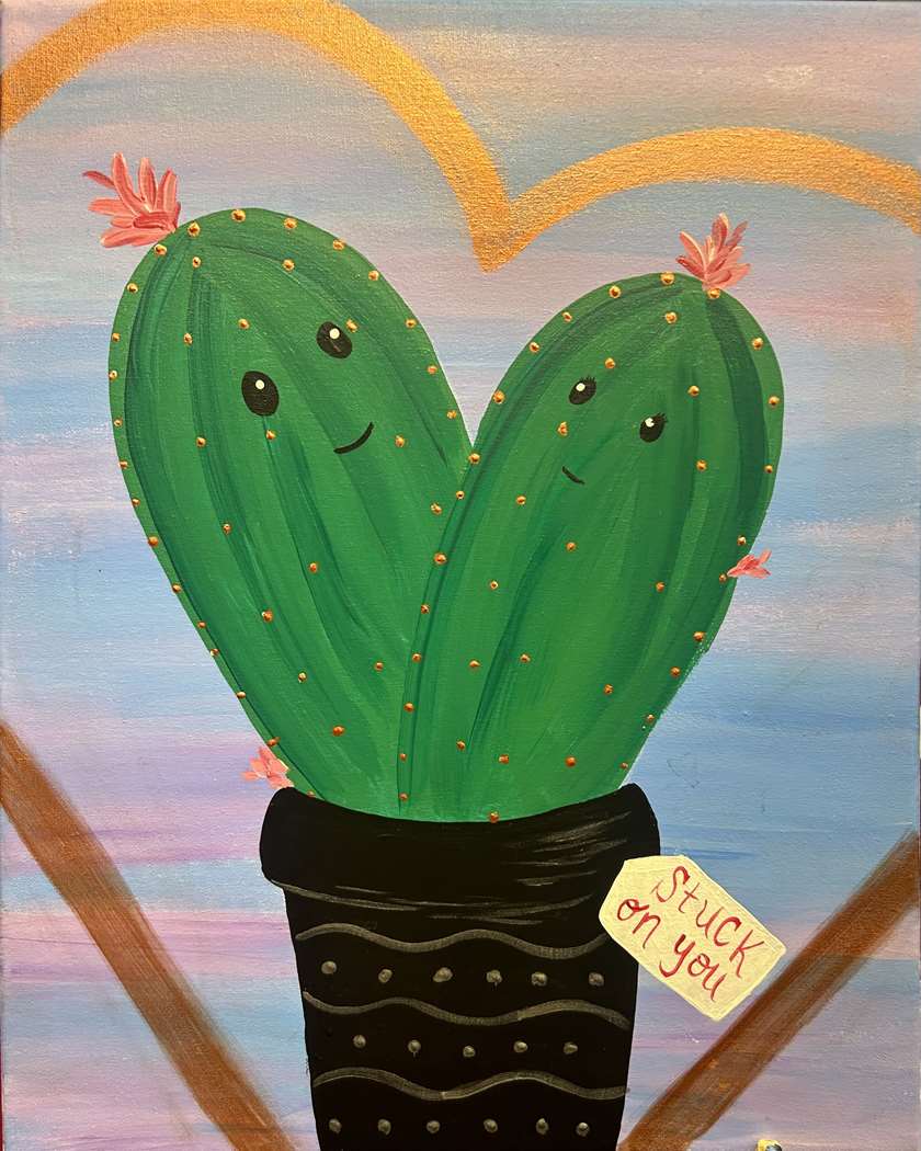 Stuck On You Pinot s Palette Painting Stuck On You Pinot s Palette Painting