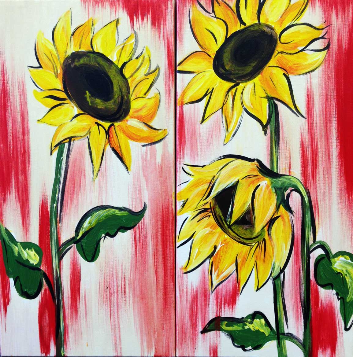 Sun Dance - Pinot's Palette Painting