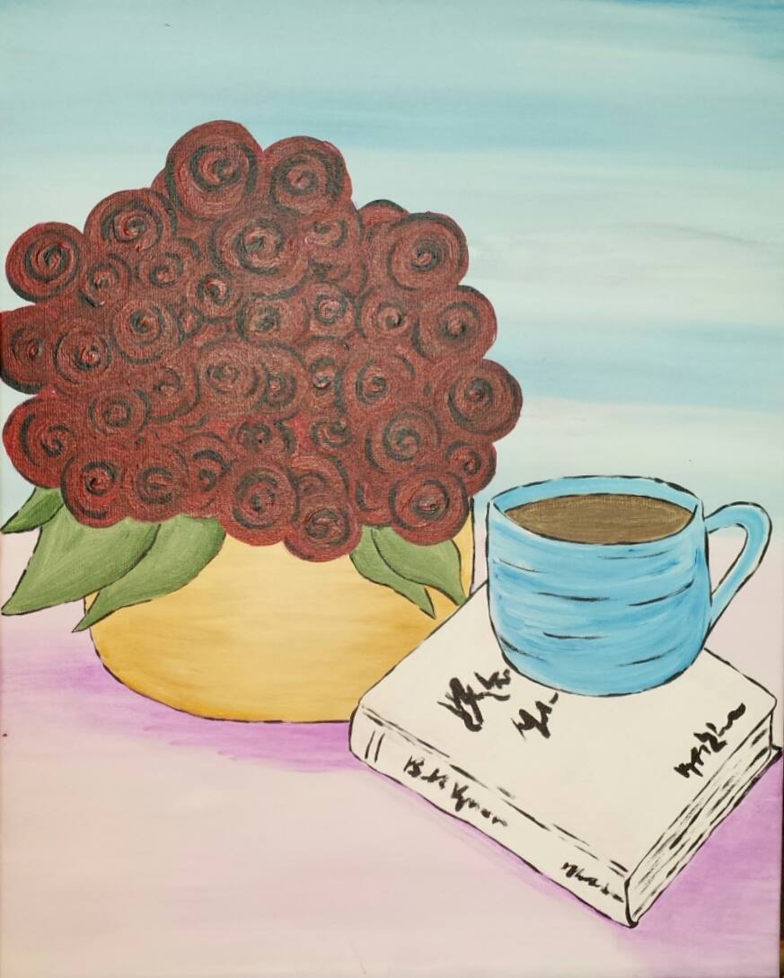 Sunday Mornings - Pinot's Palette Painting