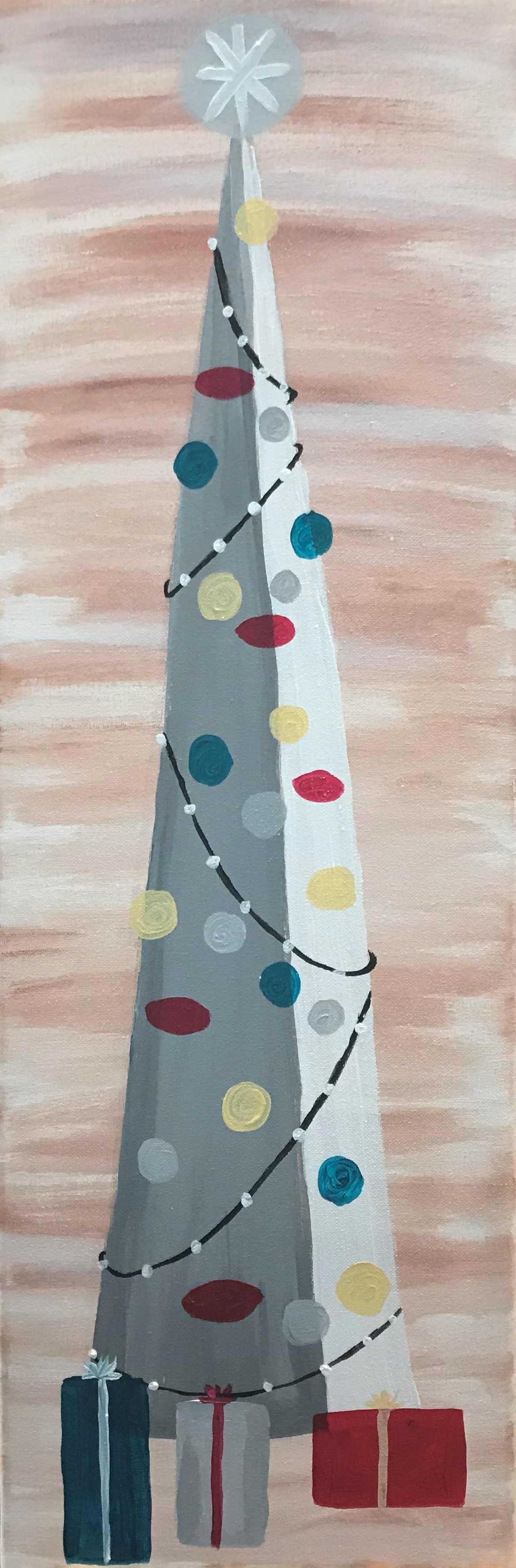 Swanky Tree - Pinot's Palette Painting