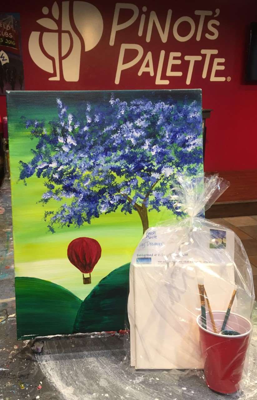 Take Home Painting Kit 8x8 - Thu, Dec 30 1PM at Naperville