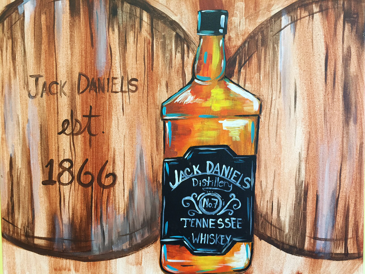 Tennessee Whiskey - Pinot's Palette Painting