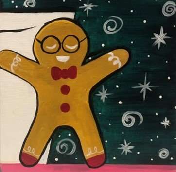 Gingerbread Cheers Gentleman Written Instructions