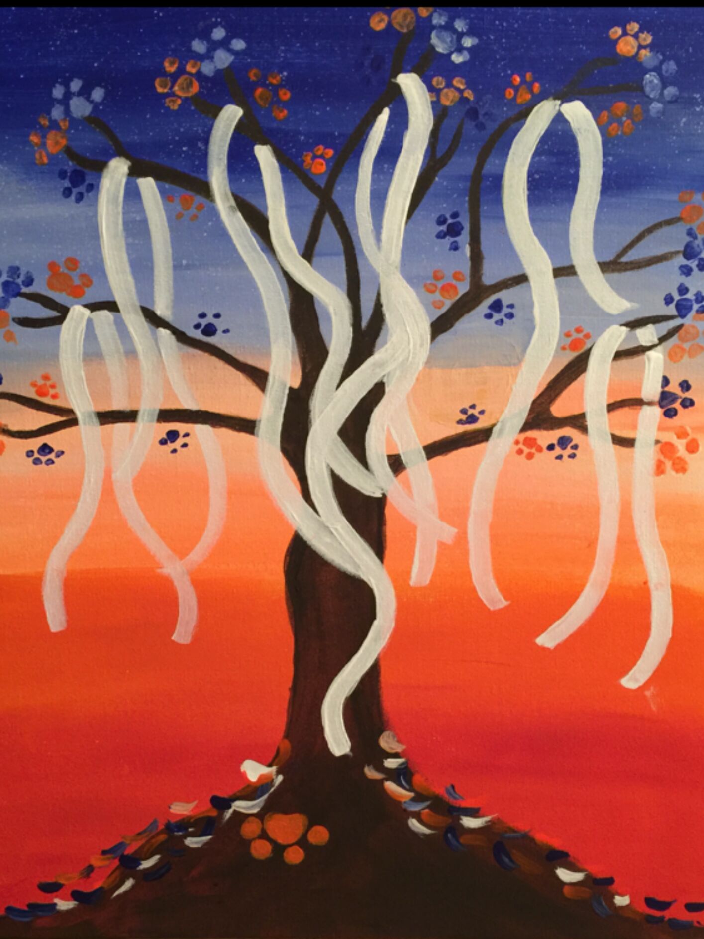 Toomers Tree - Pinot's Palette Painting