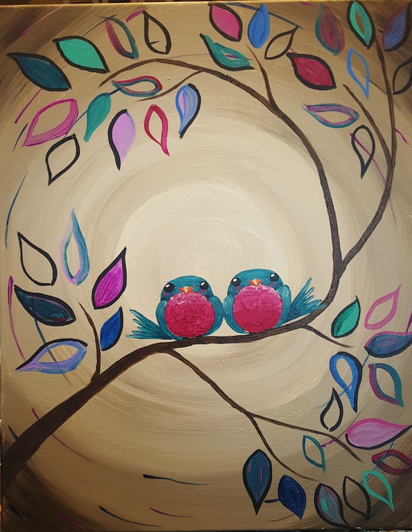 Toot Sweet - Pinot's Palette Painting