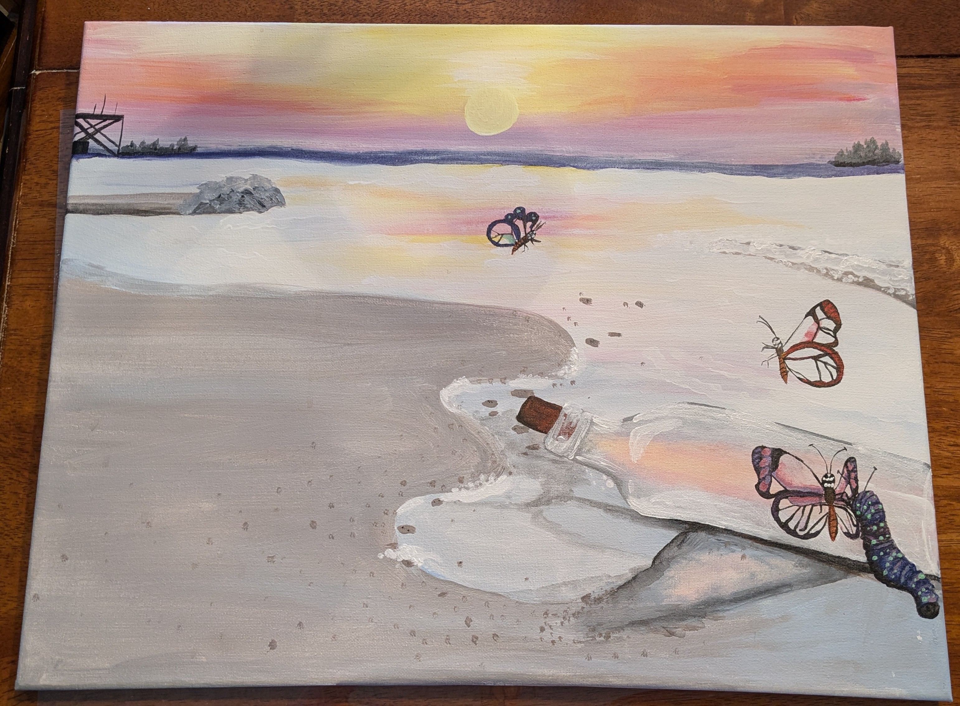 Tranquil Transformation Legacy Pinot S Palette Painting