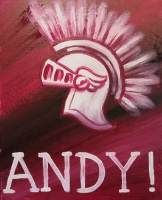 Trojan Spirit - Pinot's Palette Painting