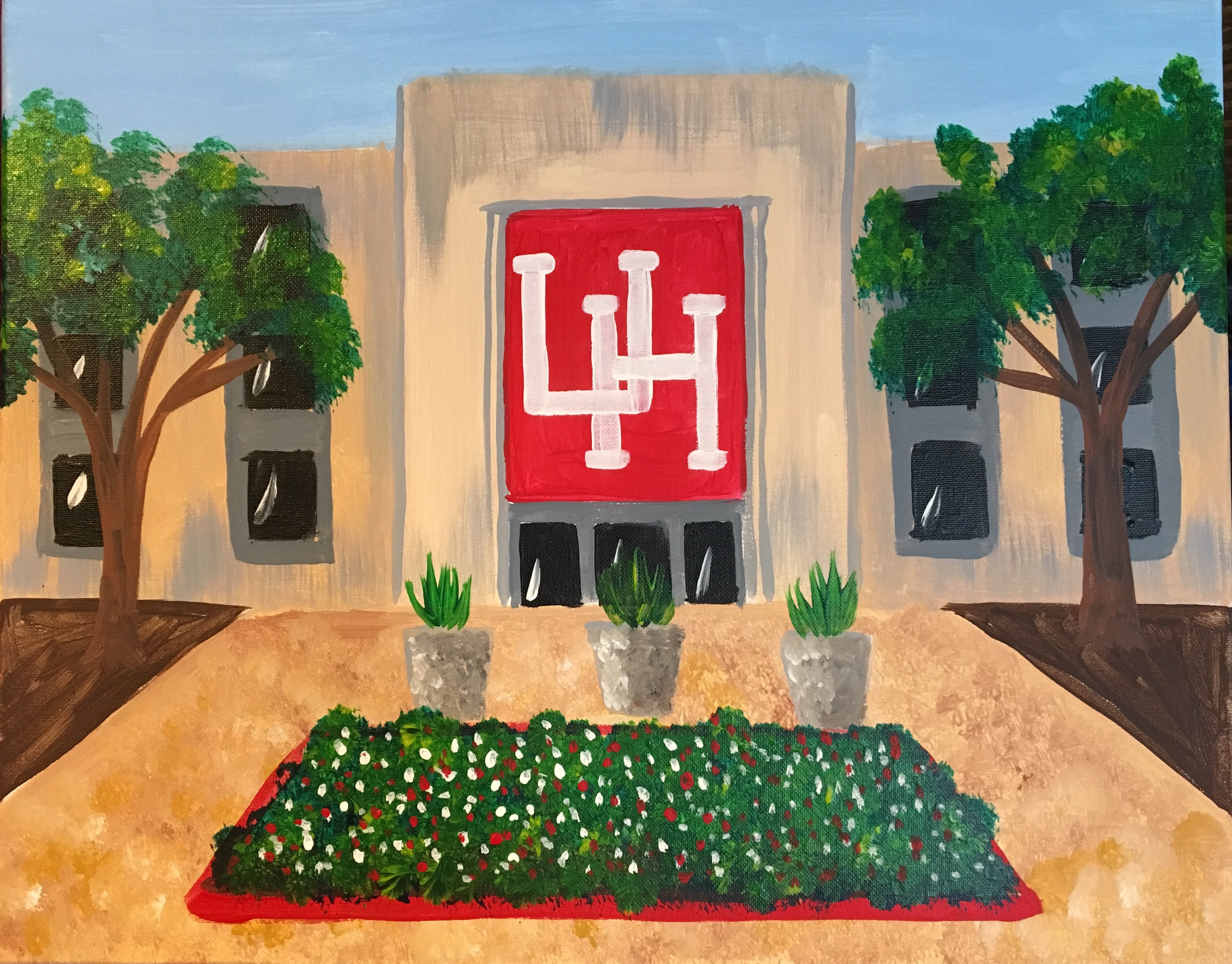 U of H - Pinot's Palette Painting