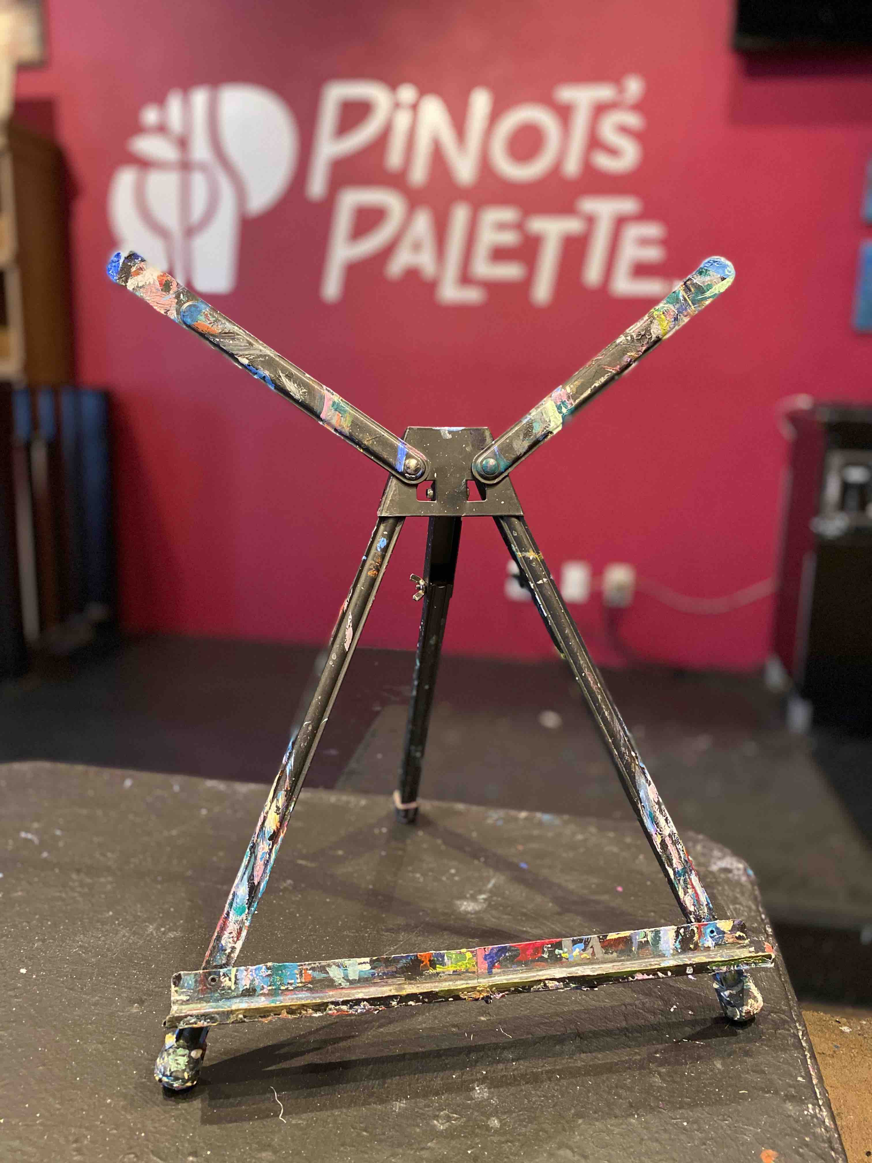 Used Easel - Pinot's Palette Painting