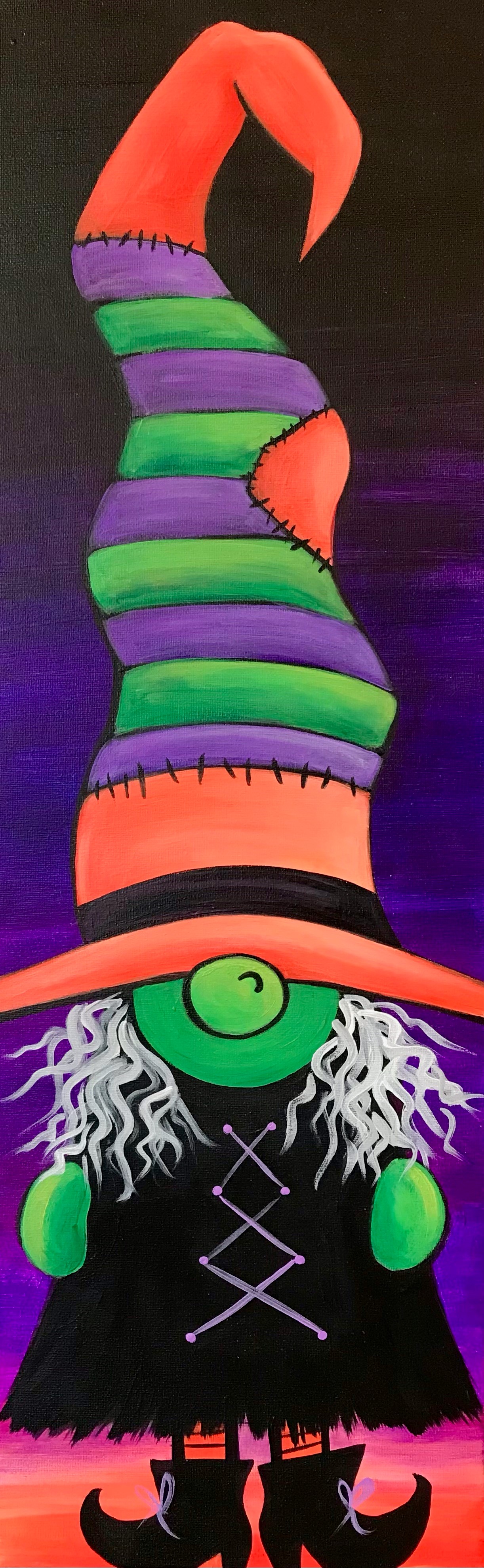 Wicked Gnome - Pinot's Palette Painting