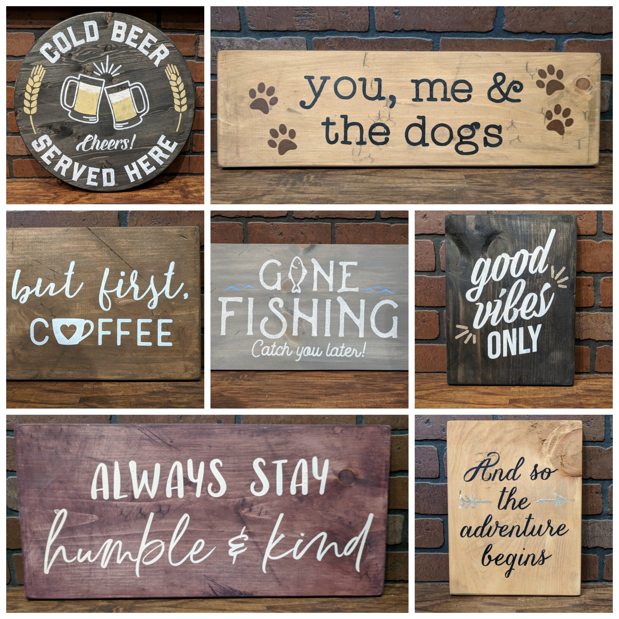 Wooden Sign Workshop - Pinot's Palette Painting